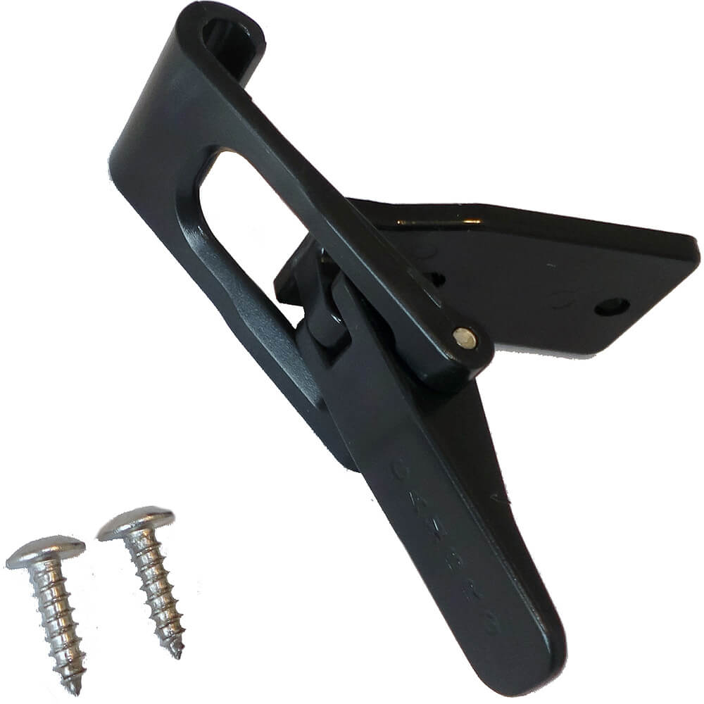 2 Hole Plastic Latch Kit for Beverage Dispensers, Top/Front Loading and ...