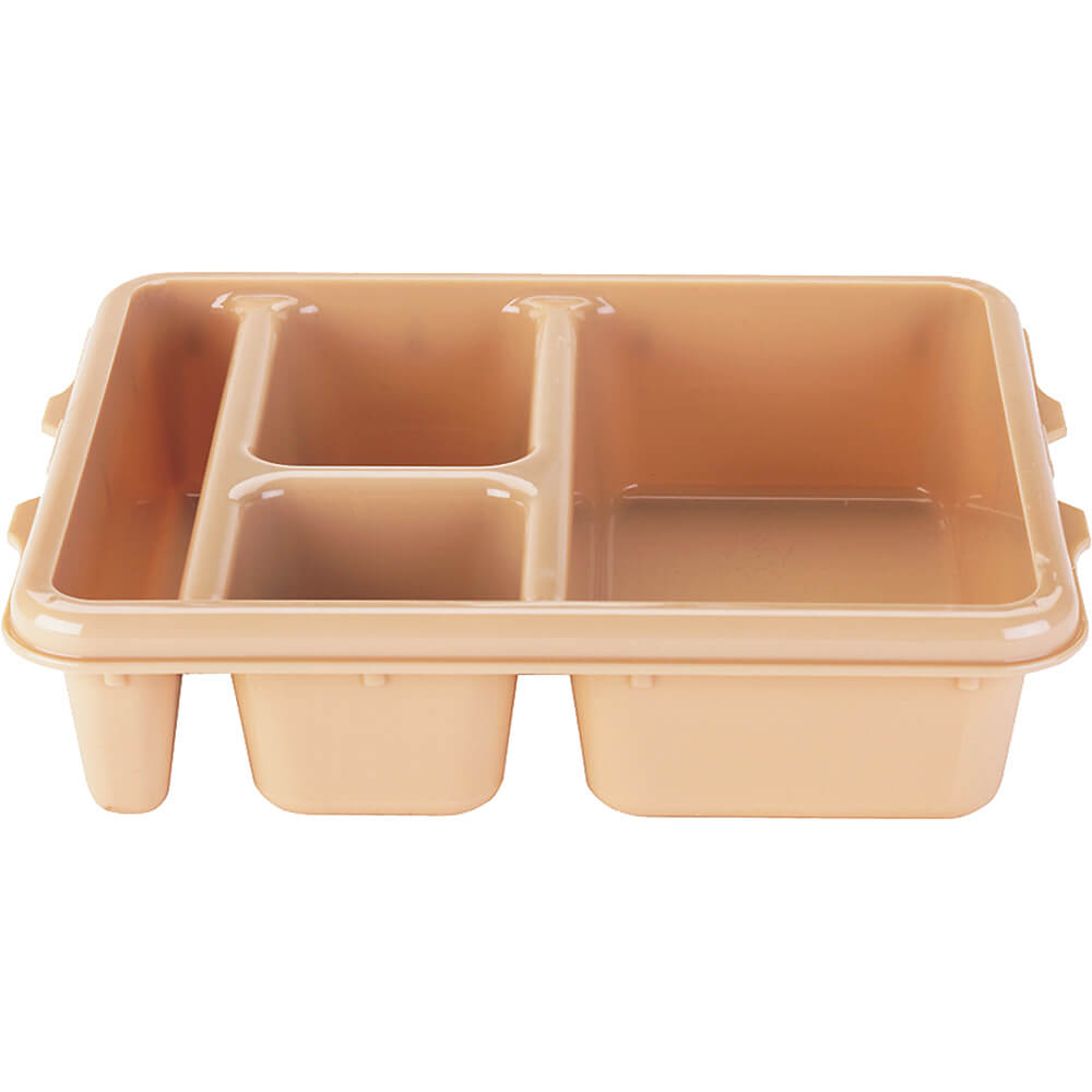 Beige, Polycarbonate Meal Delivery Tray, 4 Compartments, 24/PK – DEI ...