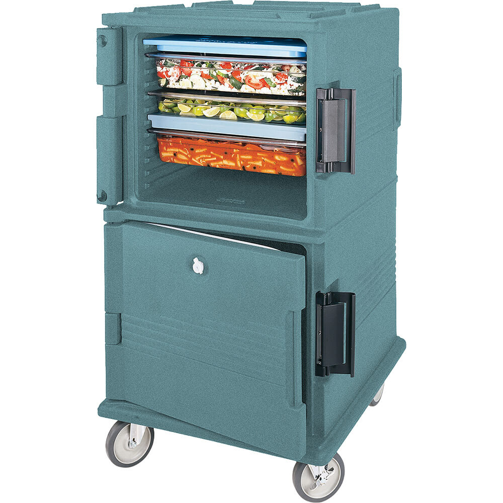 Granite Green, 2-Compartment Insulated Food Carrier / Hot Box, 24-Pan ...